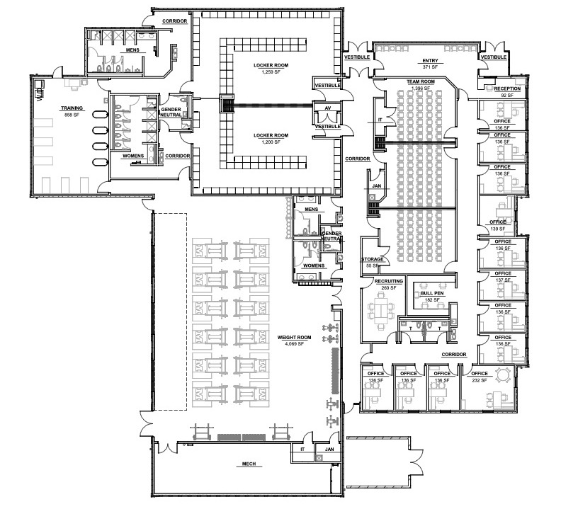 The David J. & Debra C. Rathje Athletic Center | Millikin University